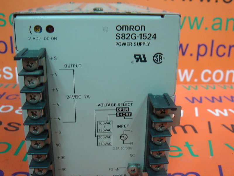 OMRON S82G-1524 - 裕益科技自動化設備可程式編碼器PLC分散式控制系統DCS